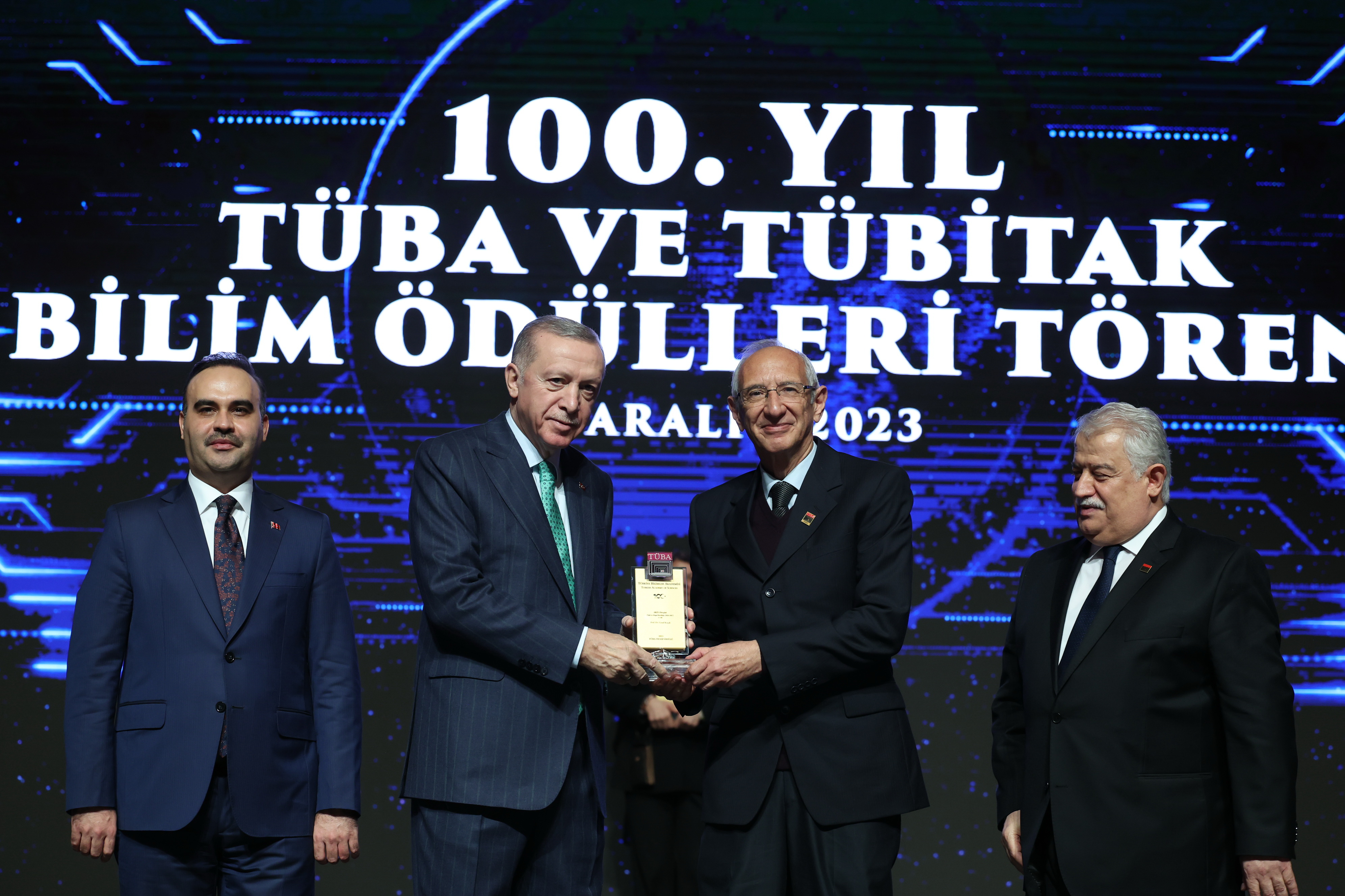 100th Anniversary TÜBA and TUBITAK Science Awards Were Presented to ...