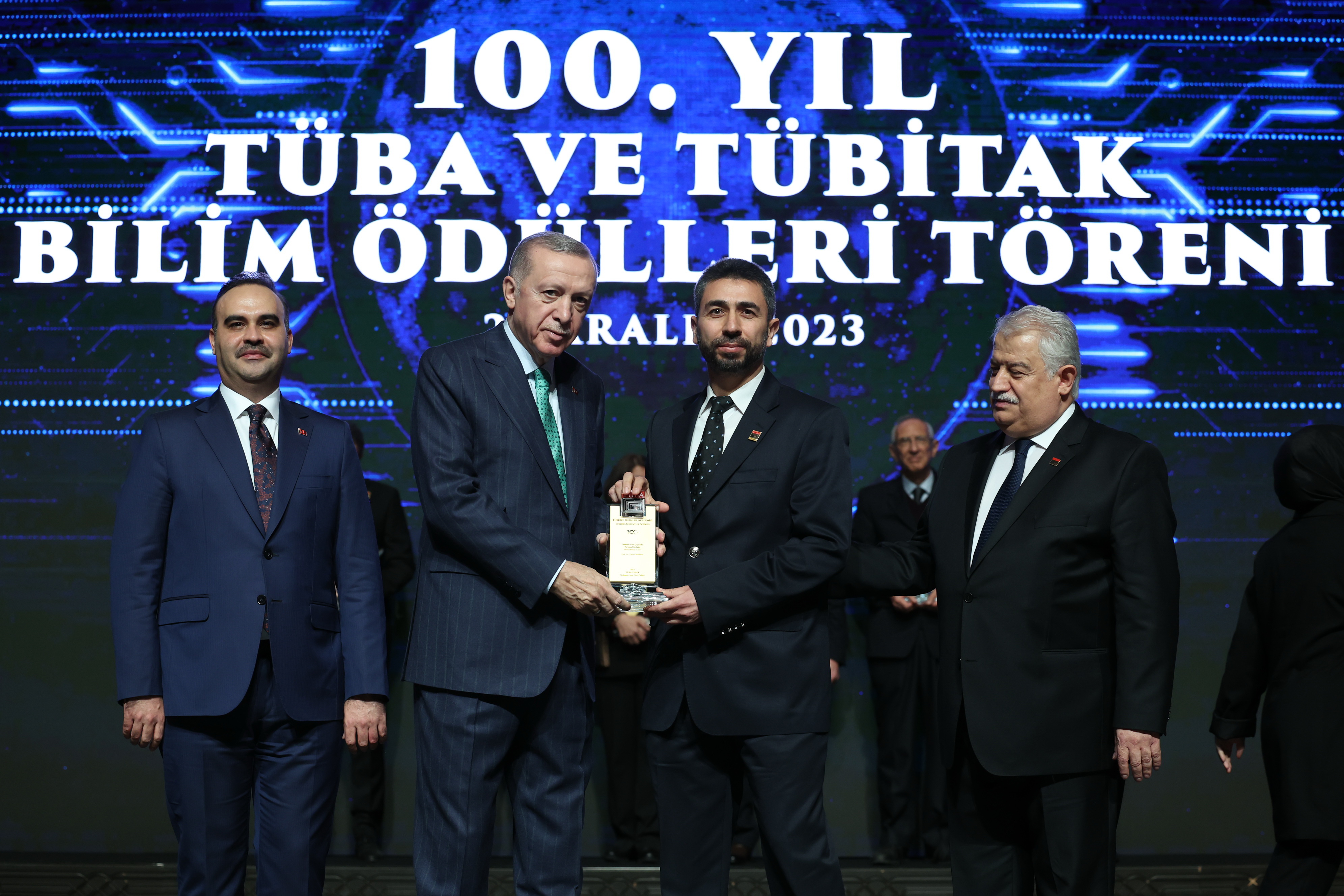 100th Anniversary TÜBA and TUBITAK Science Awards Were Presented to ...