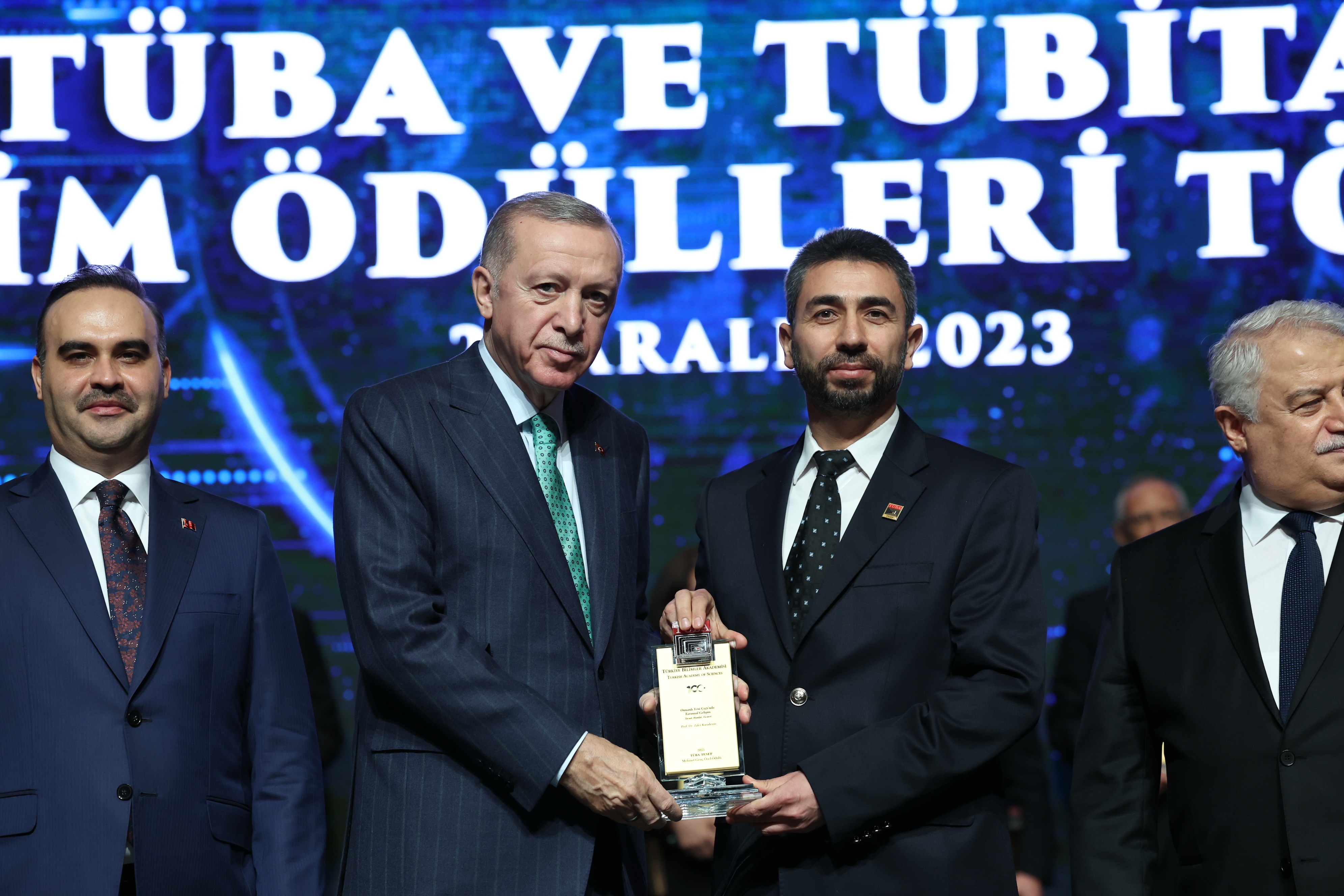 100th Anniversary TÜBA and TUBITAK Science Awards Were Presented to ...