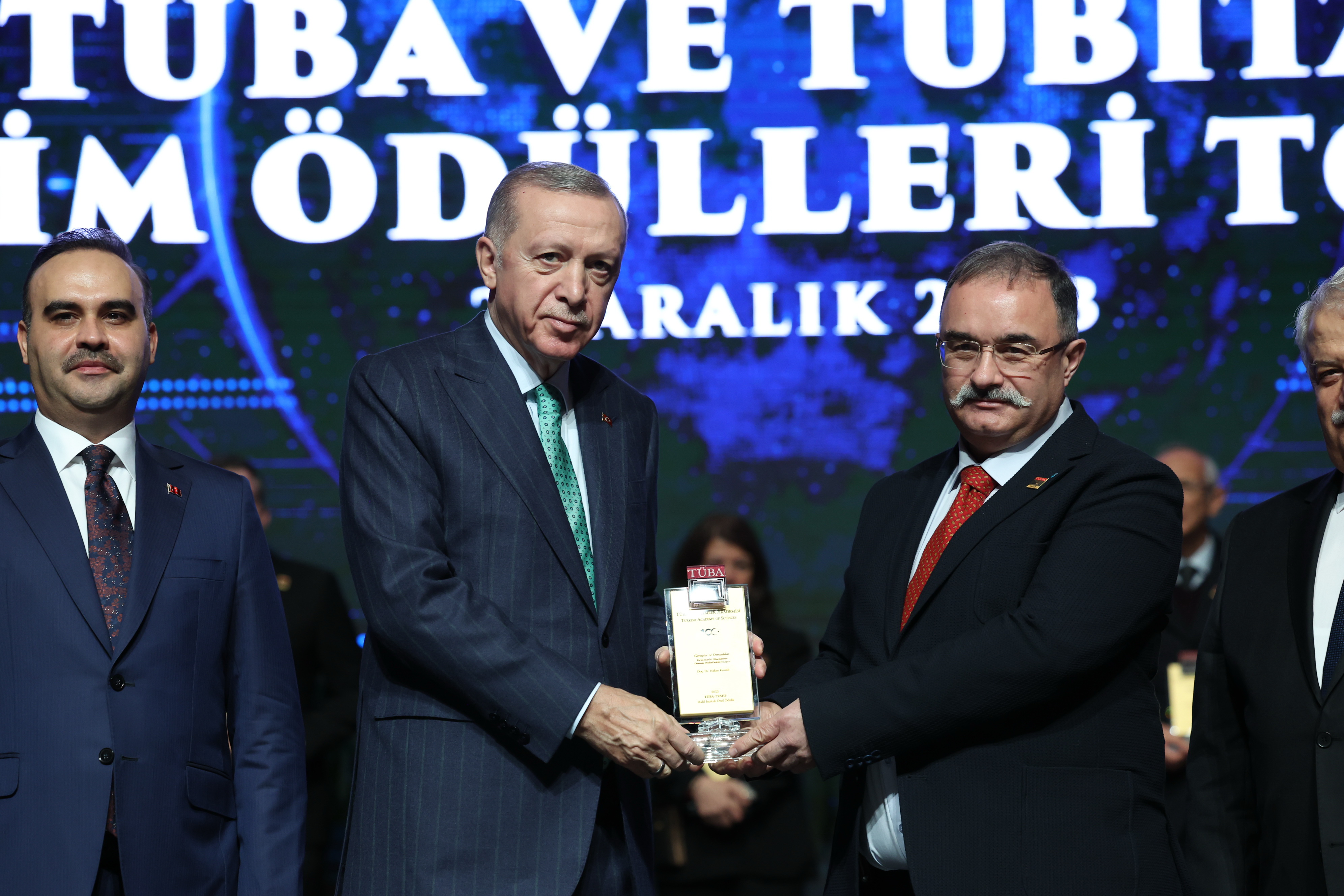 100th Anniversary TÜBA and TUBITAK Science Awards Were Presented to ...