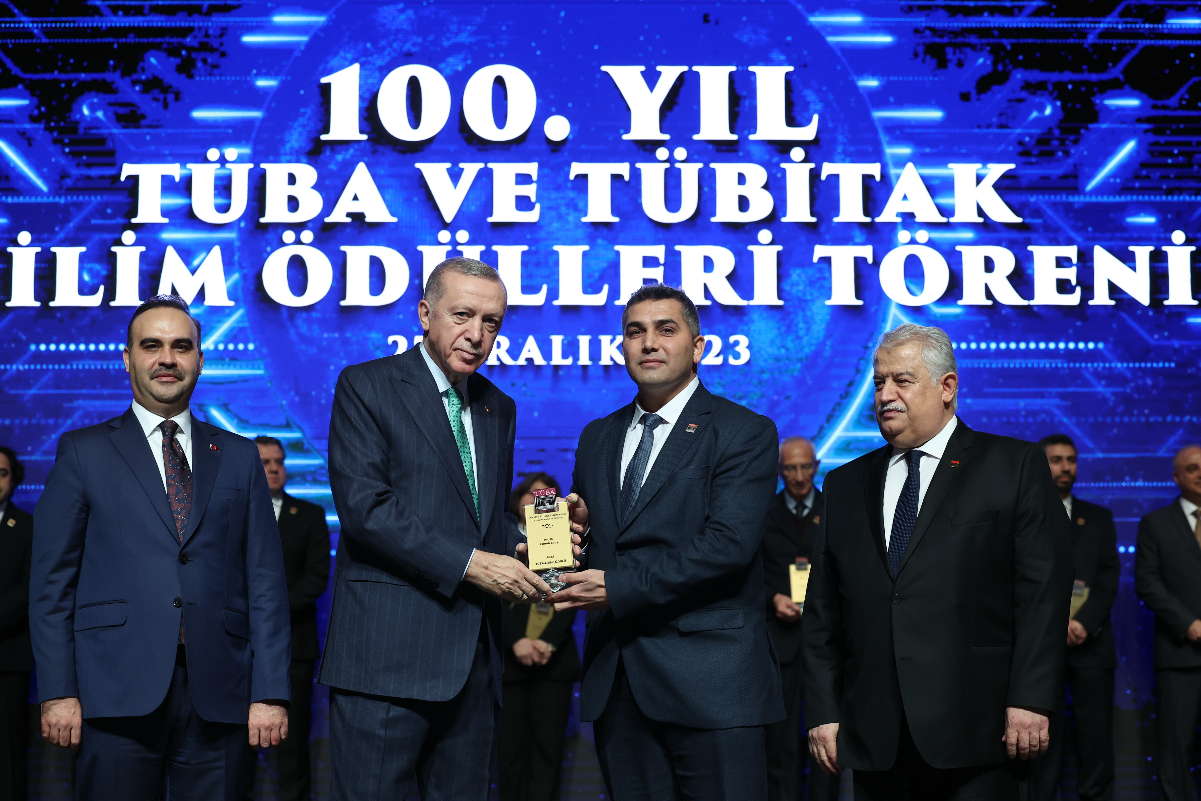 100th Anniversary TÜBA and TUBITAK Science Awards Were Presented to ...