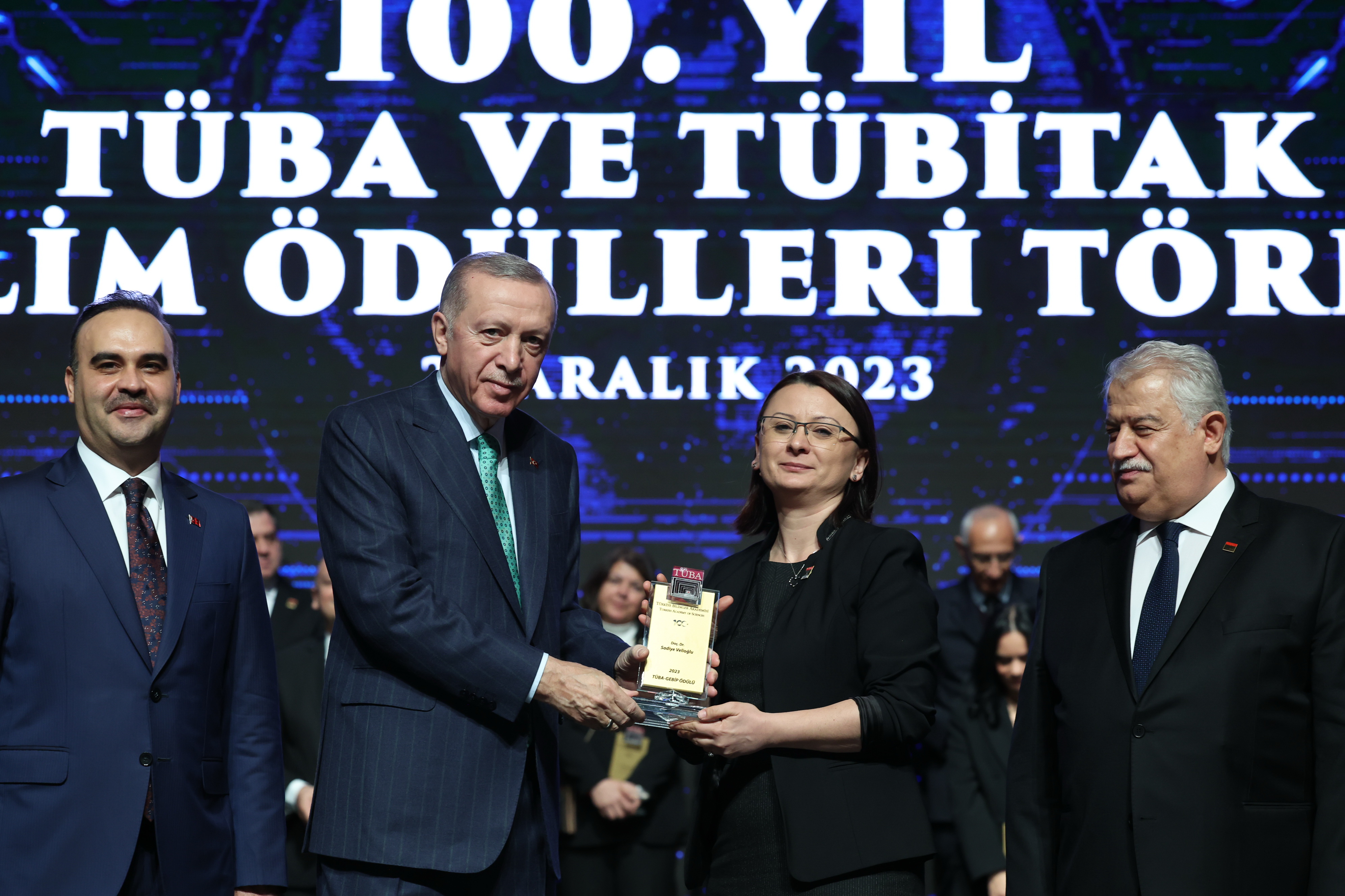 100th Anniversary TÜBA and TUBITAK Science Awards Were Presented to ...