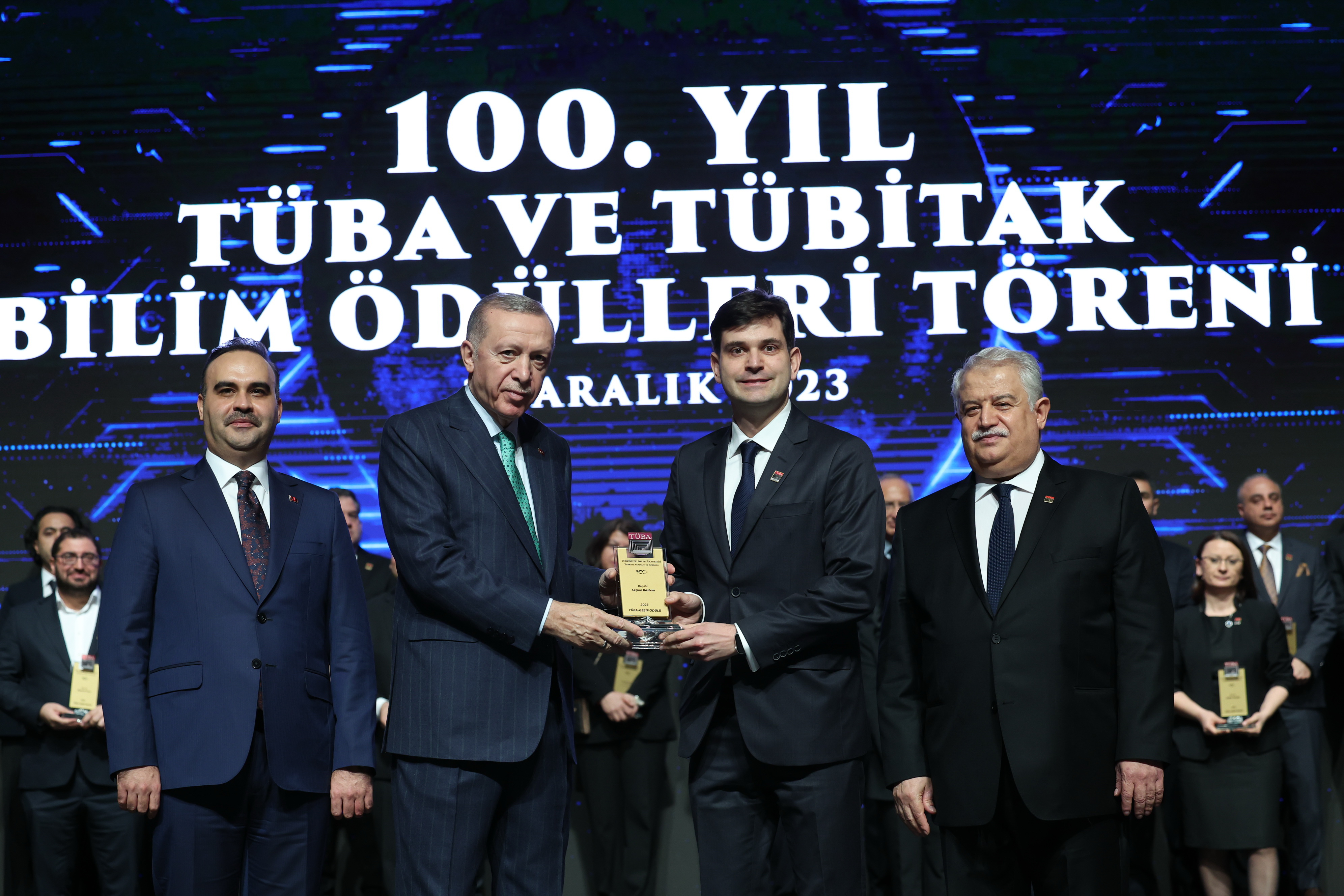100th Anniversary TÜBA and TUBITAK Science Awards Were Presented to ...