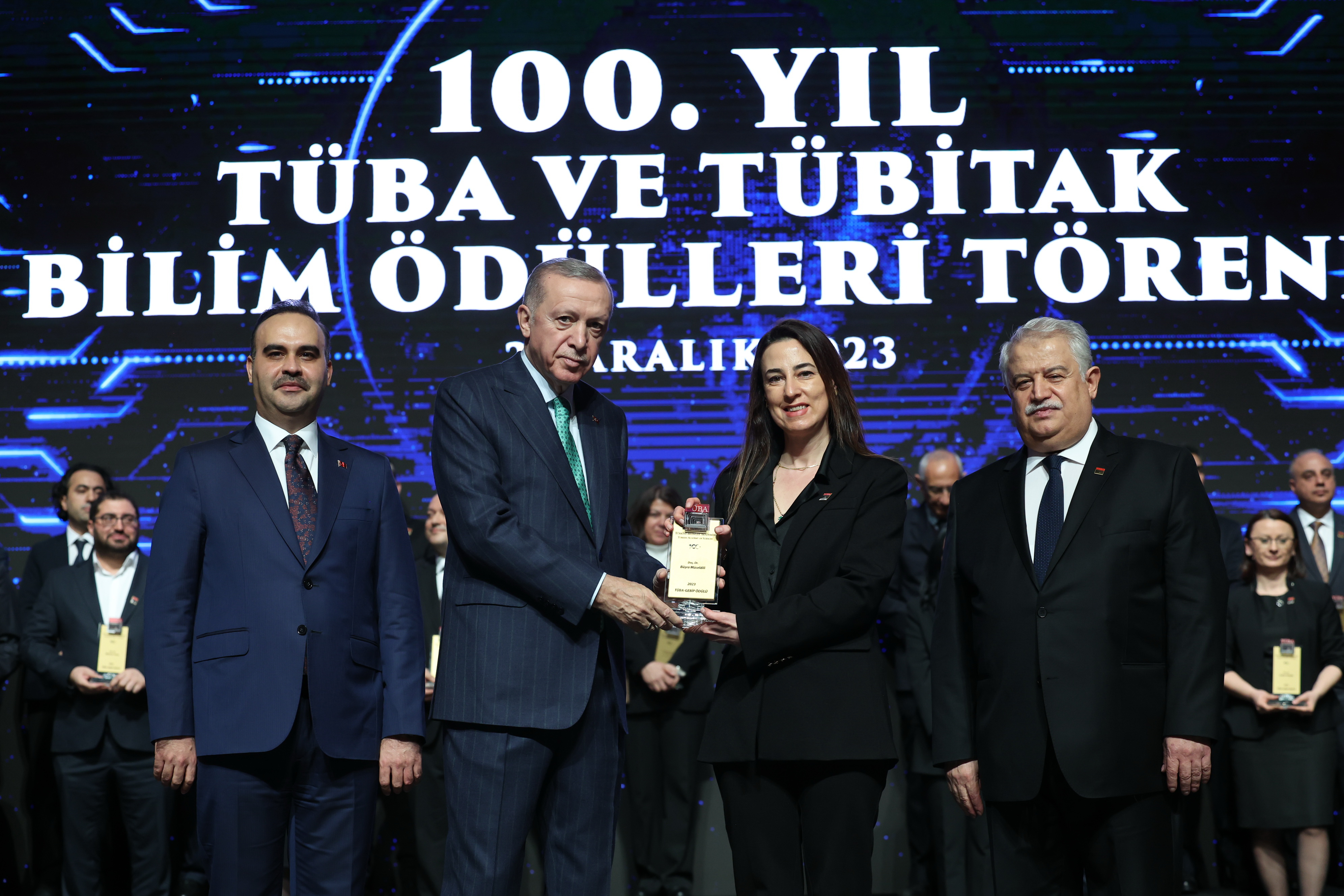 100th Anniversary TÜBA and TUBITAK Science Awards Were Presented to ...