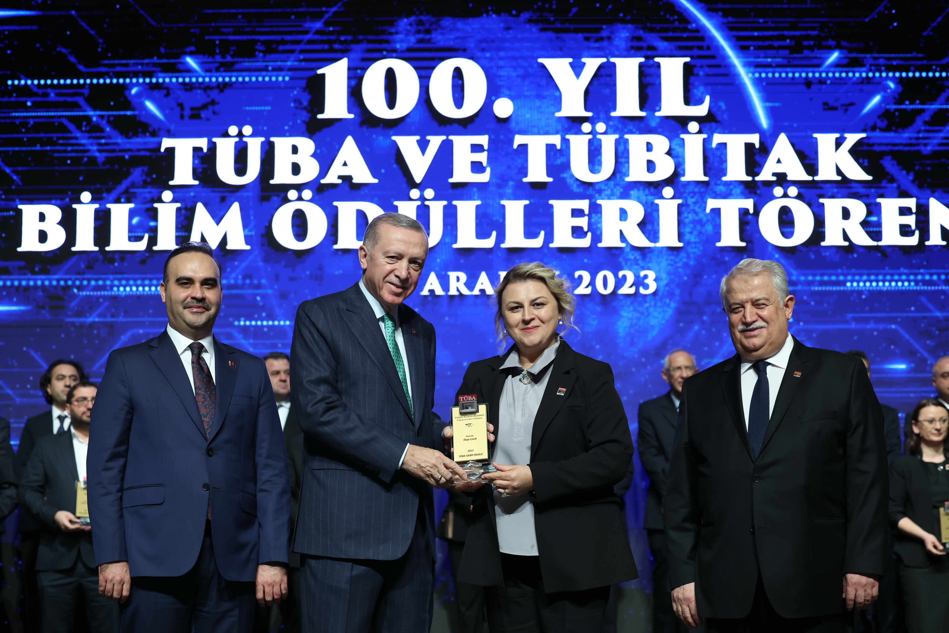 100th Anniversary TÜBA and TUBITAK Science Awards Were Presented to ...