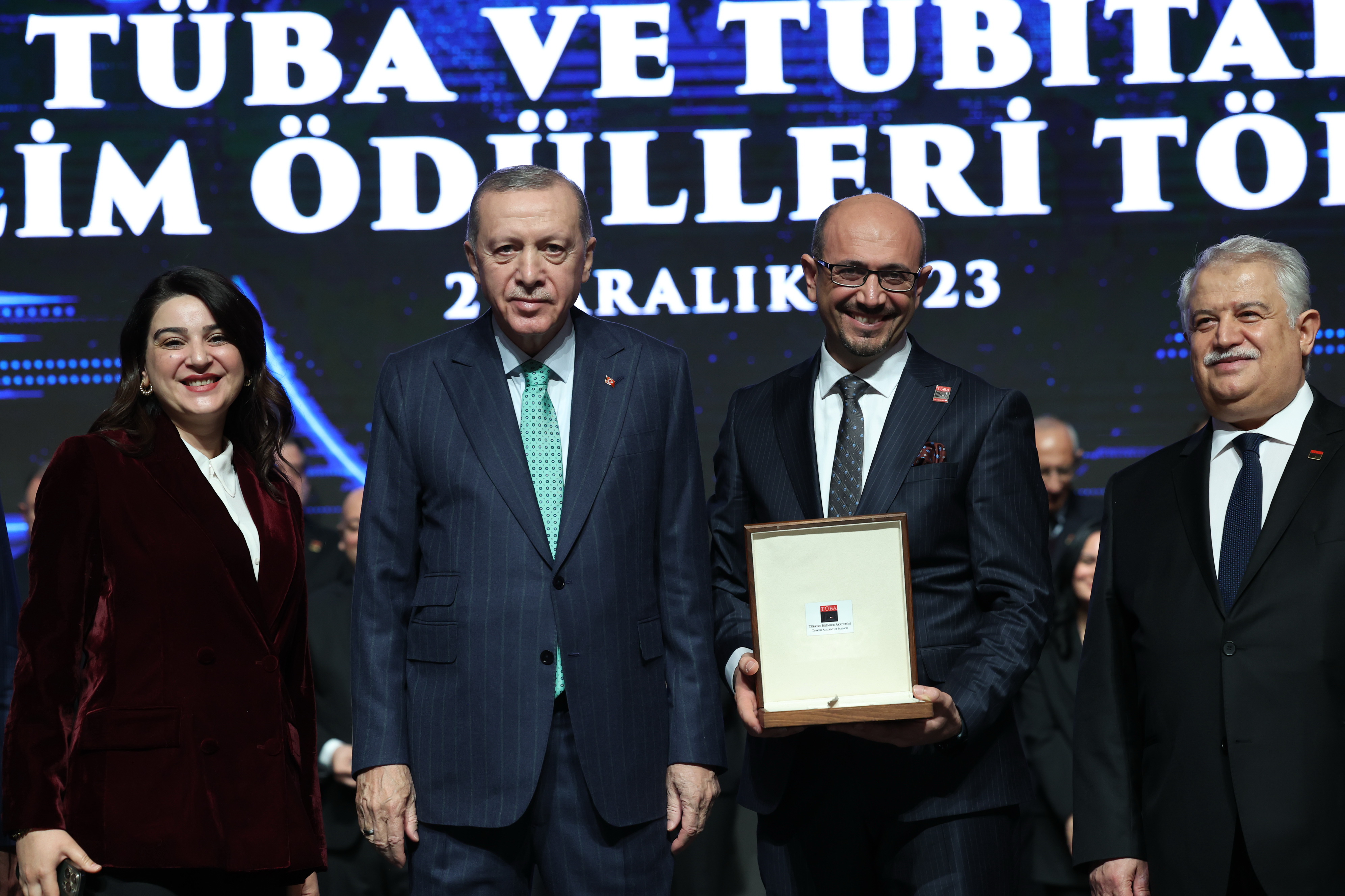 100th Anniversary TÜBA and TUBITAK Science Awards Were Presented to ...