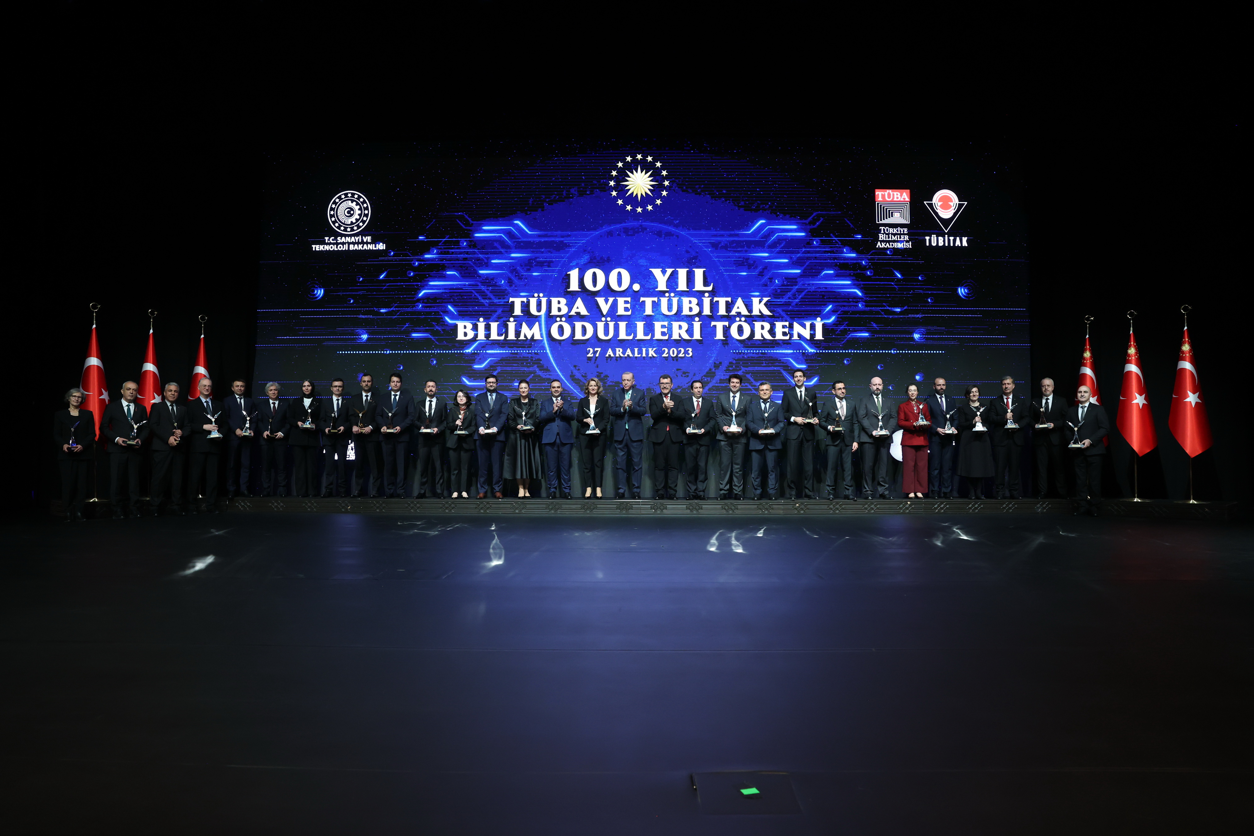 100th Anniversary TÜBA and TUBITAK Science Awards Were Presented to ...