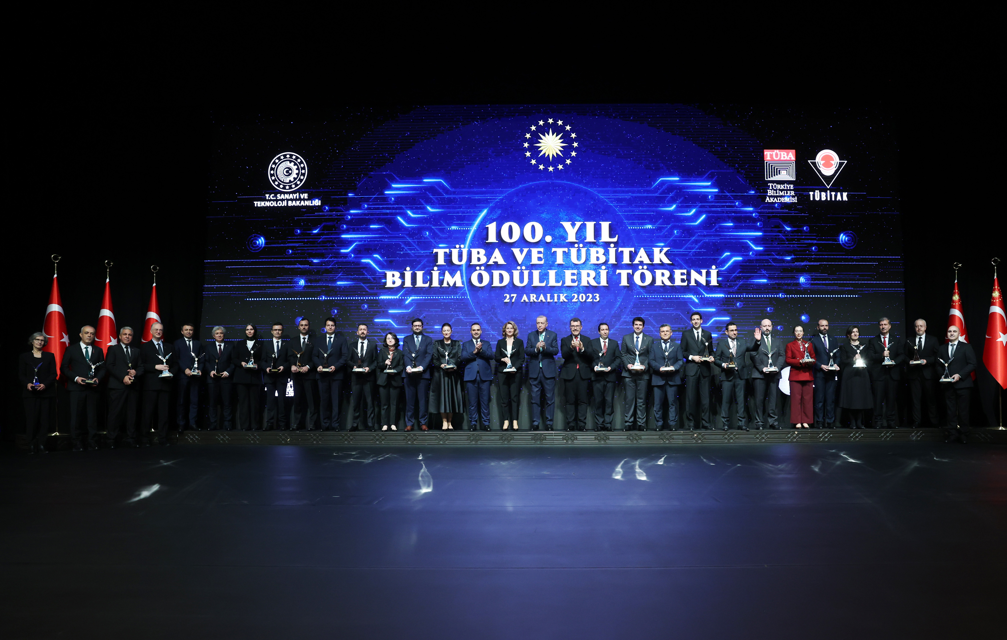 100th Anniversary TÜBA and TUBITAK Science Awards Were Presented to ...