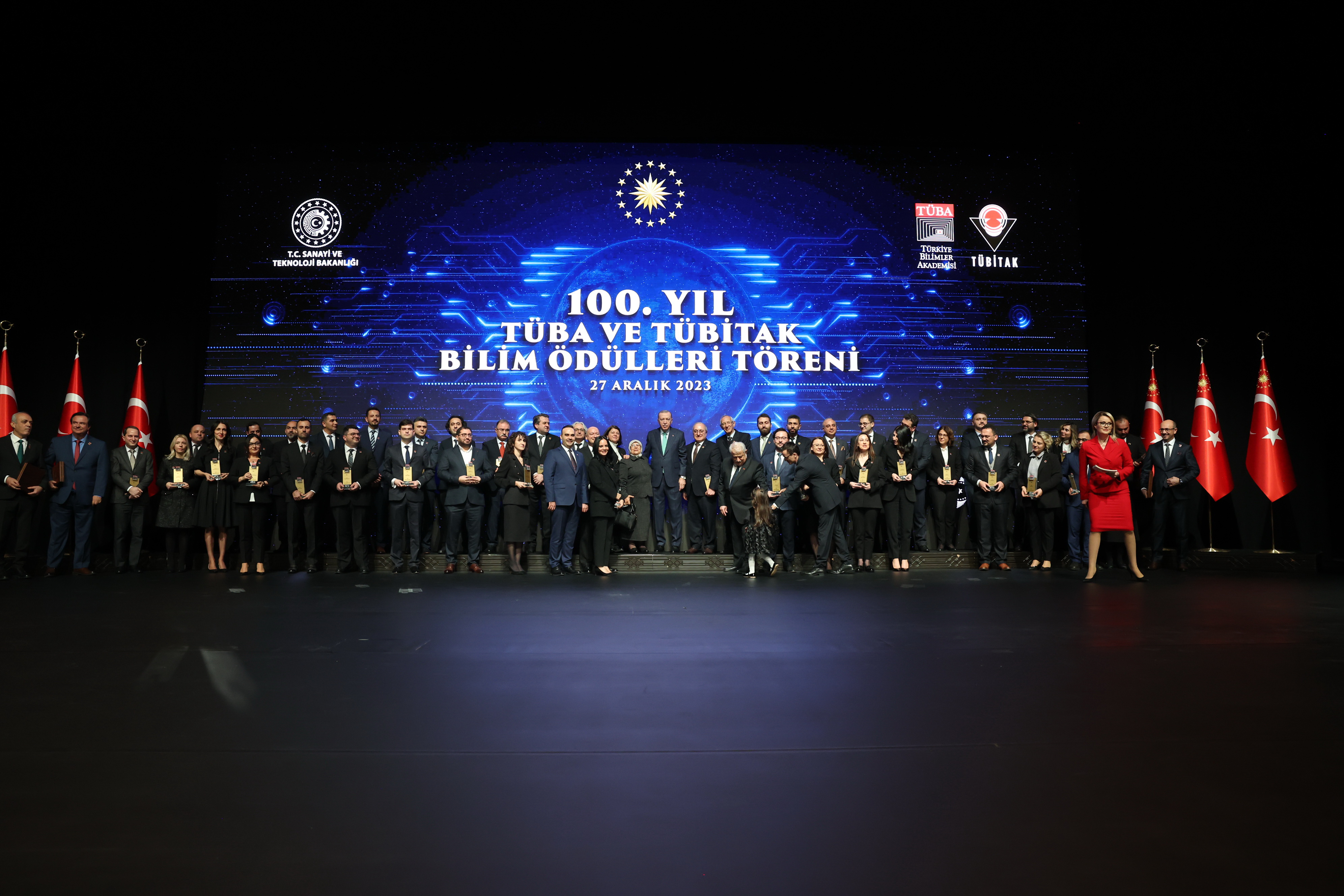 100th Anniversary TÜBA and TUBITAK Science Awards Were Presented to ...