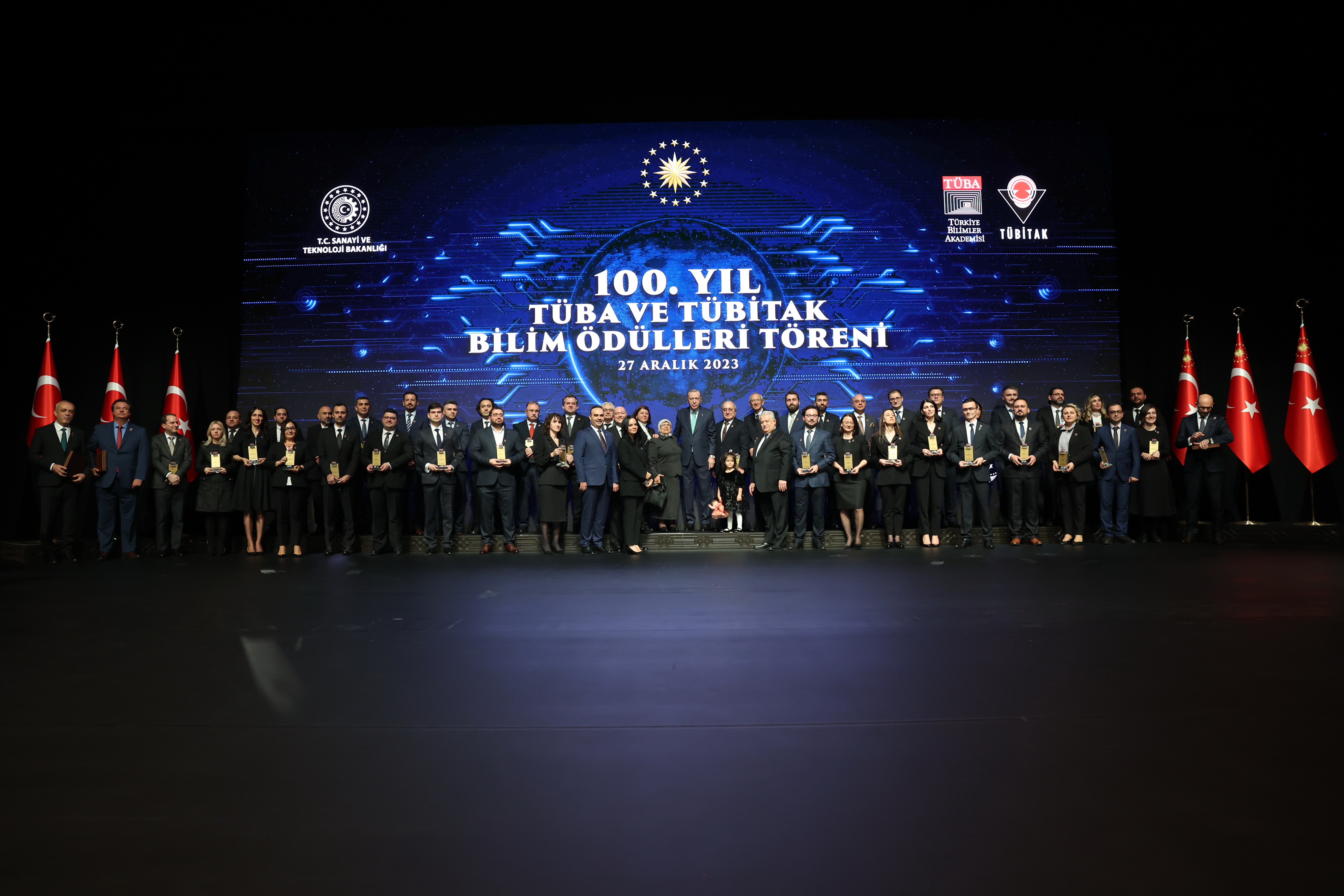 100th Anniversary TÜBA and TUBITAK Science Awards Were Presented to ...