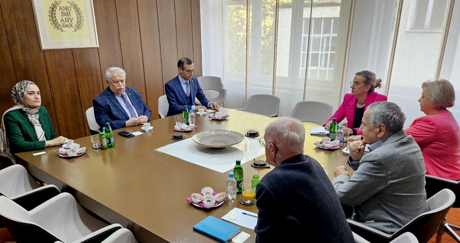 President Şeker Visits ANUBIH | Turkish Academy of Sciences