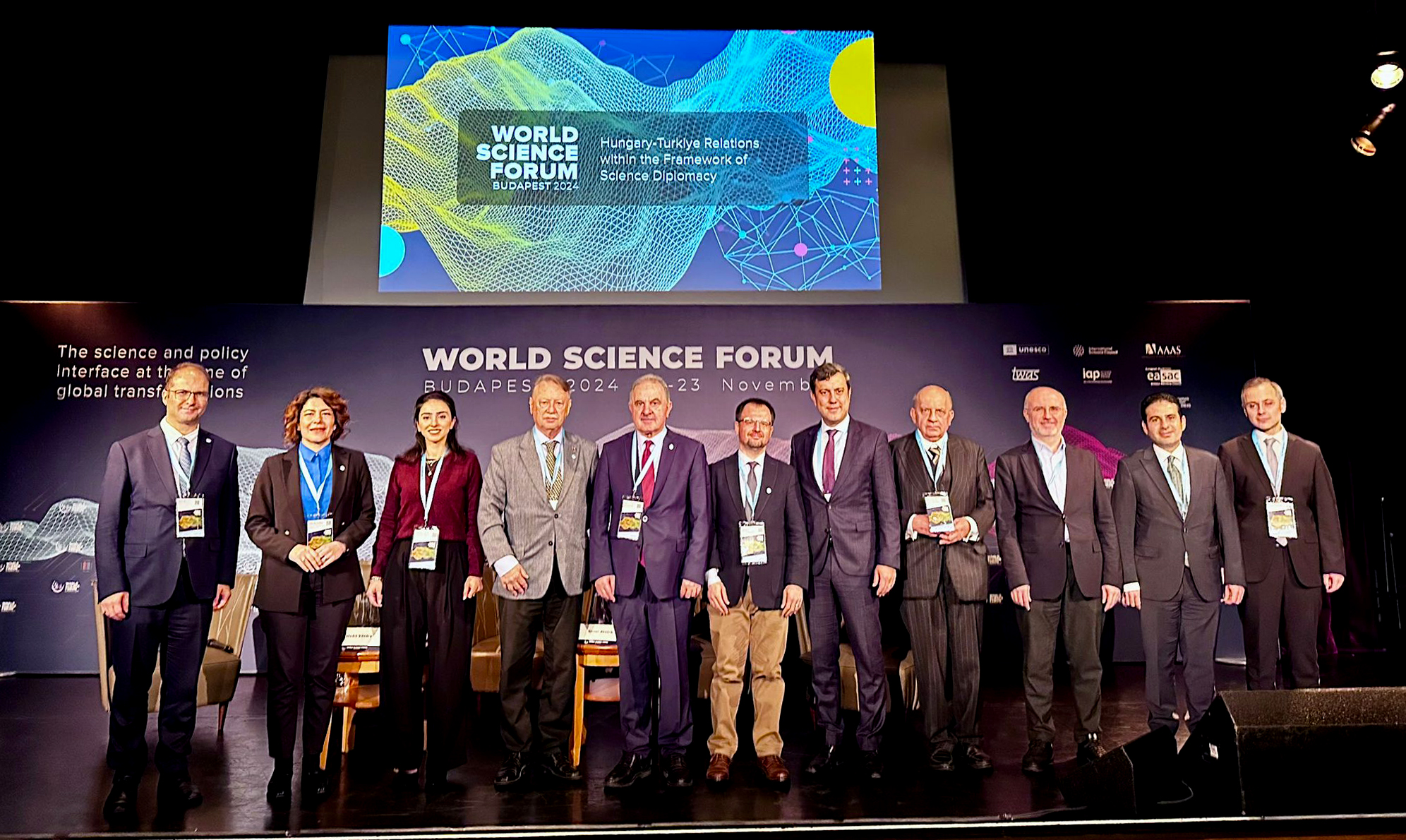 TÜBA Delegation Attended the World Science Forum | Turkish Academy of Sciences