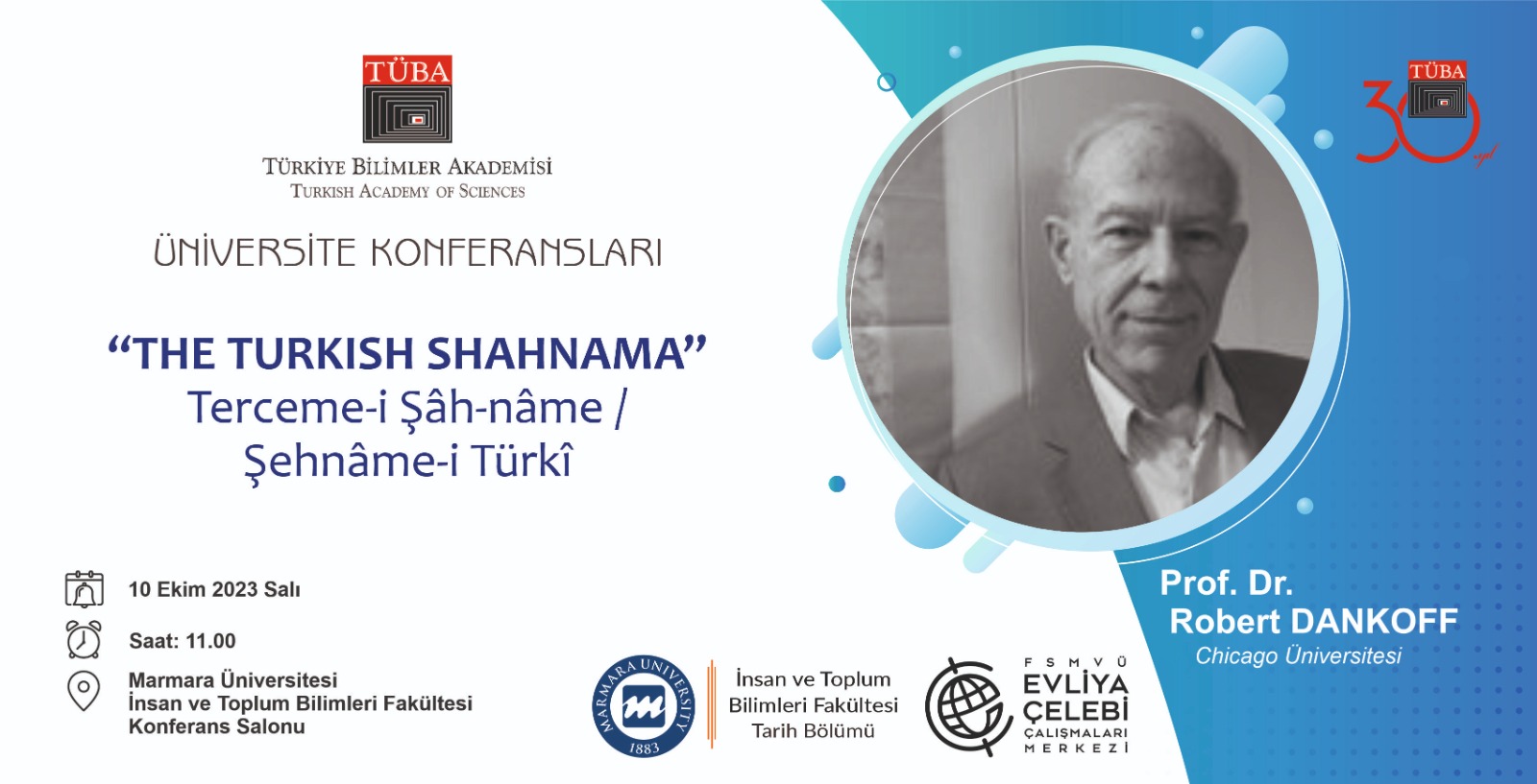 Prof. Dr. Robert Dankoff'dan “Terceme-i Şah-name/Şehname-i Türki ...