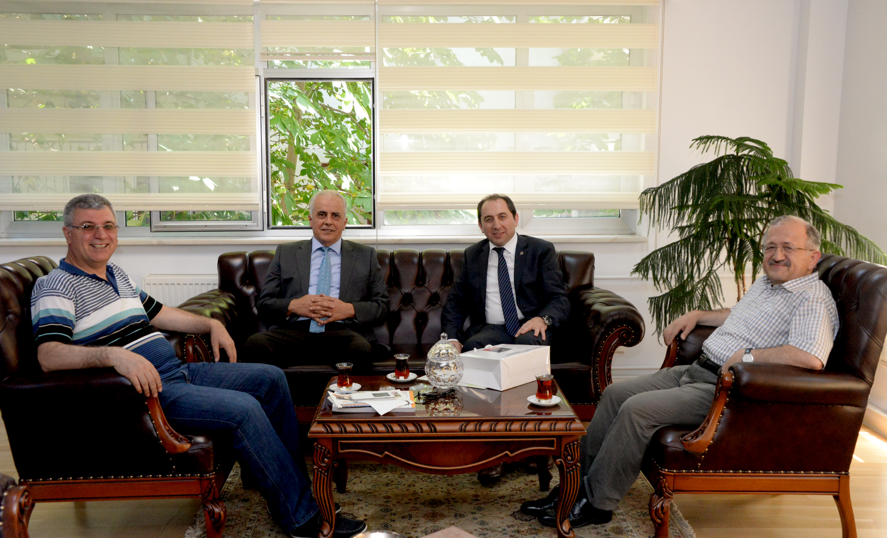 Hitit Üniversitesi Rektörü Prof. Dr. Reha Metin Alkan, TÜBA Başkanı ...